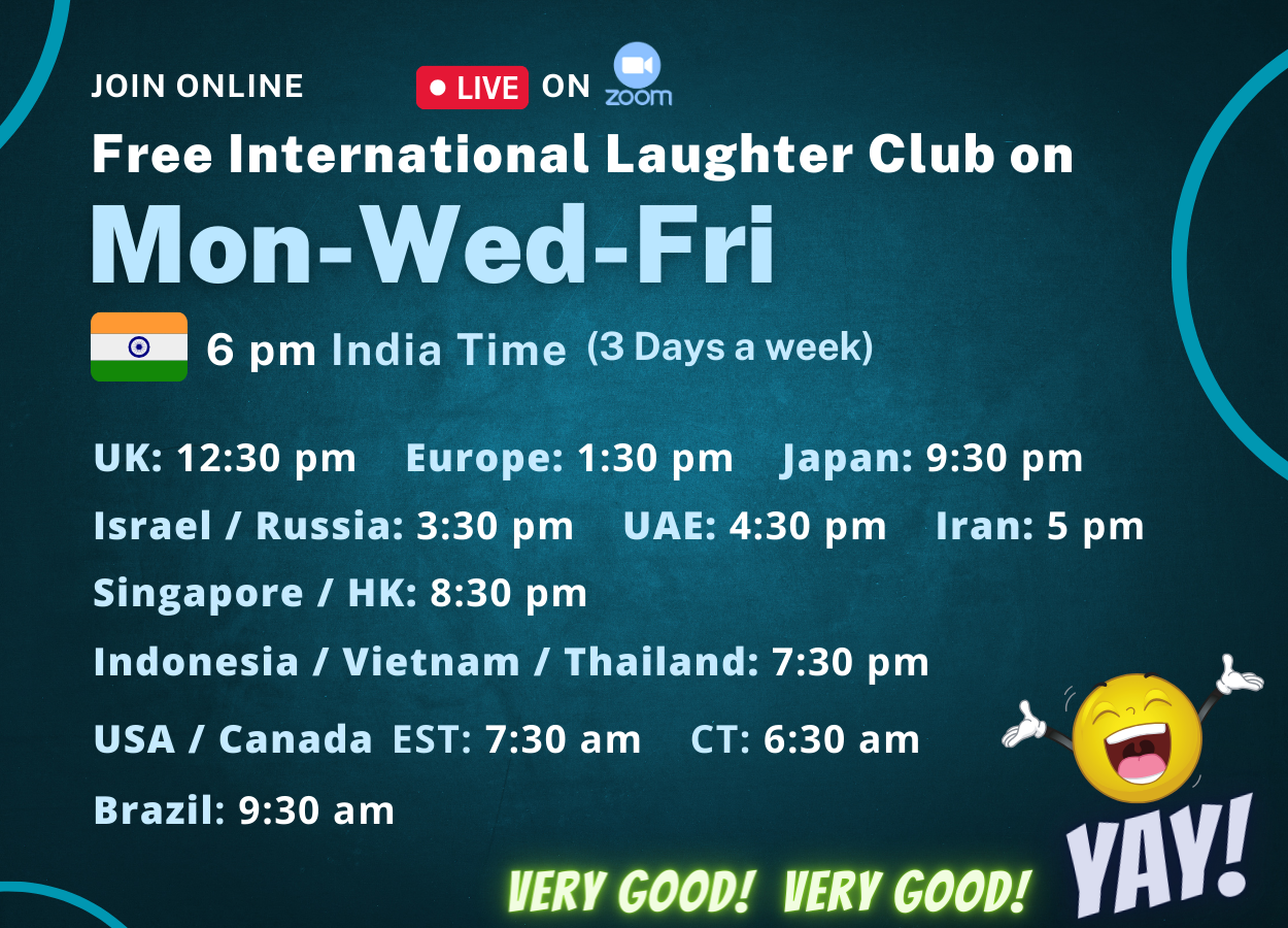 Zoom Laughter Club - Laughter Yoga International
